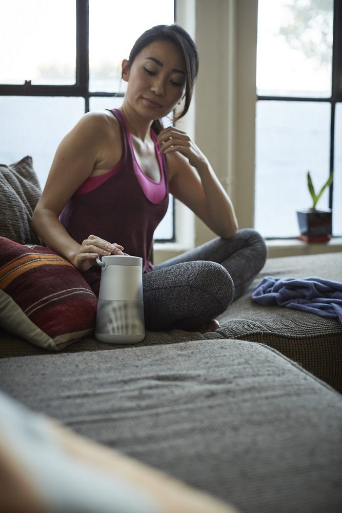 Bose Global Press Room Bluetooth Soundlink Revolve Bluetooth Speakers