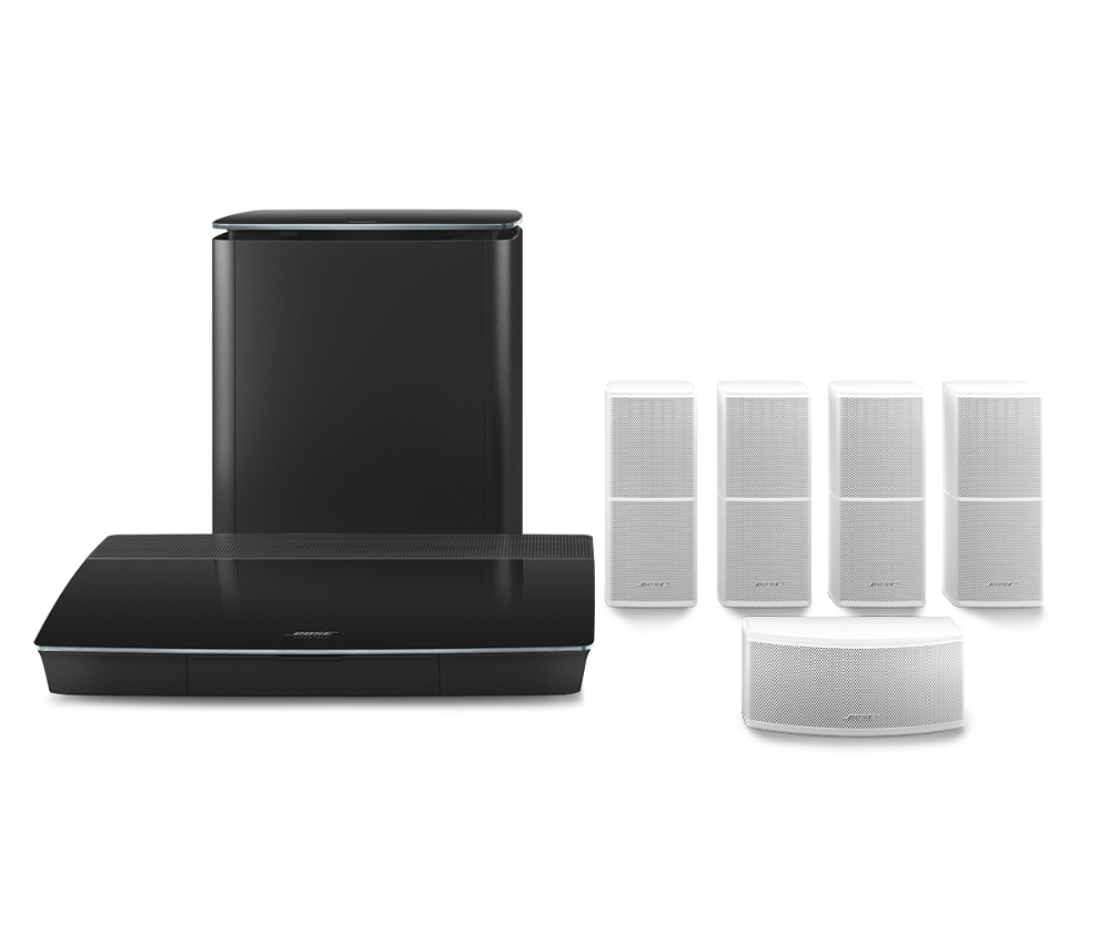 Lifestyle 600 wireless home cinema surround sound speakers | Bose