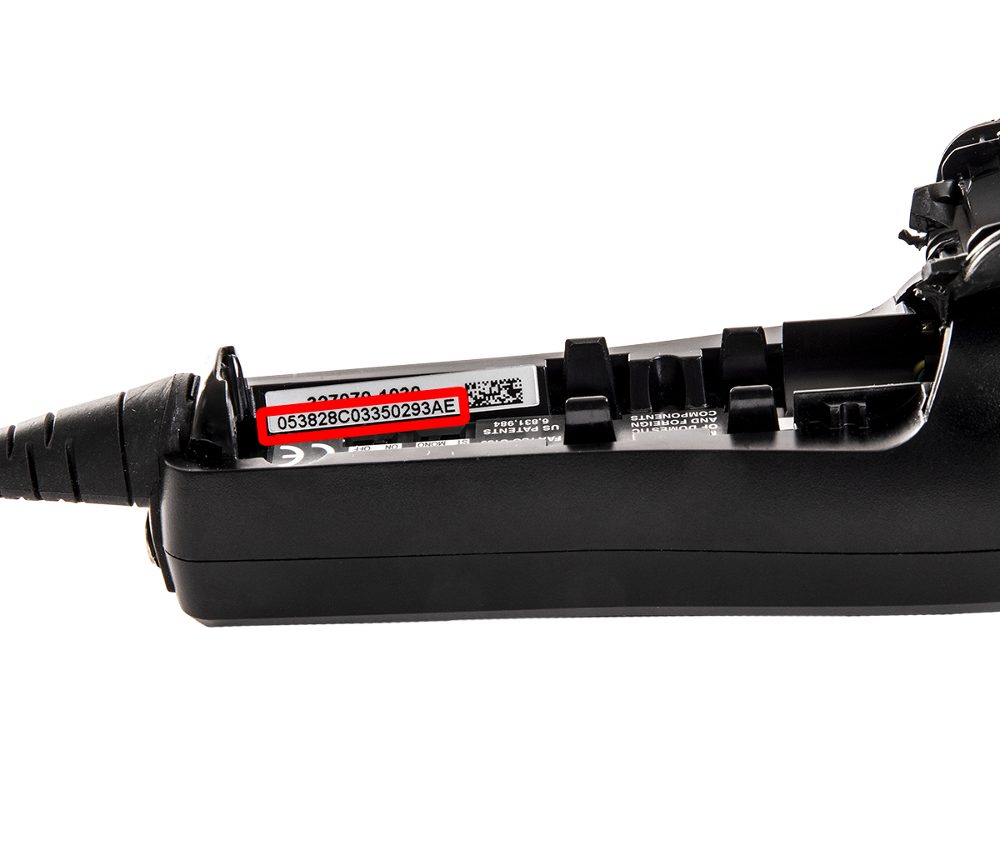 Serial number overlay