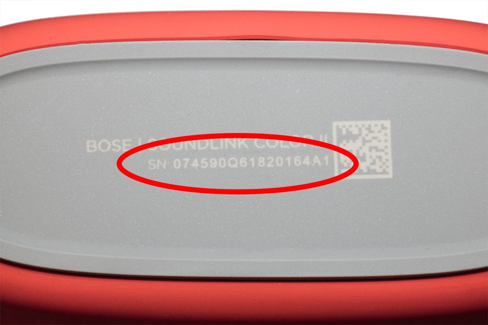 Serial Number Overlay