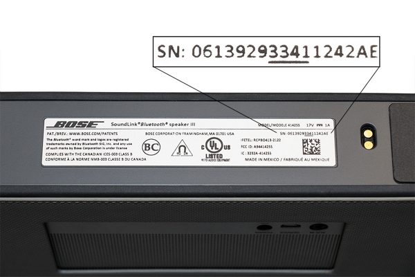 Serial number overlay