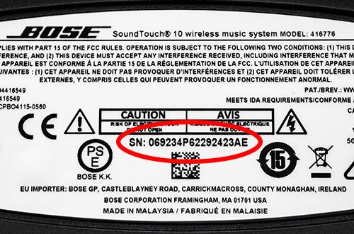 Serial number overlay