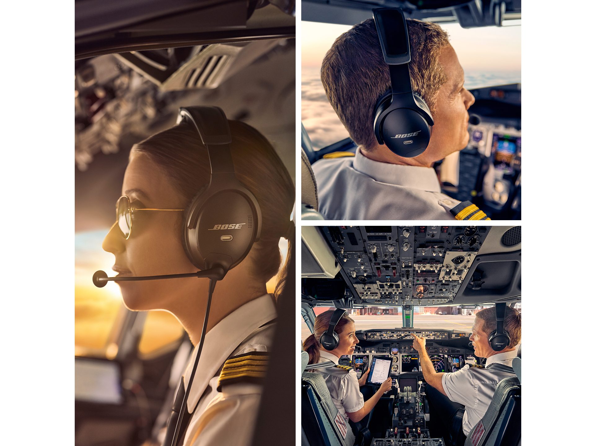 Audífonos para pilotos Bose A30: comodidad excepcional, reducción de ...