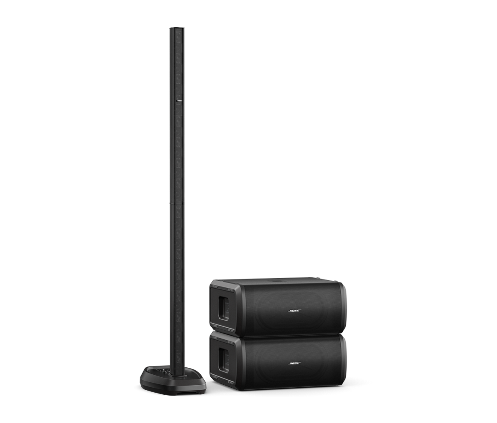 L1 Pro32 Portable Line Array System with Sub2 Powered Bass Module ...